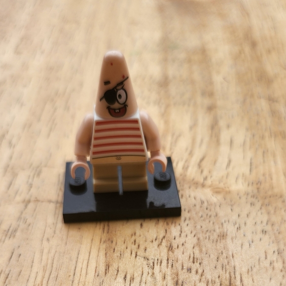 Lego | Toys | Lego Mini Figure Patrick Starr Pirate Costume Spongebob ...